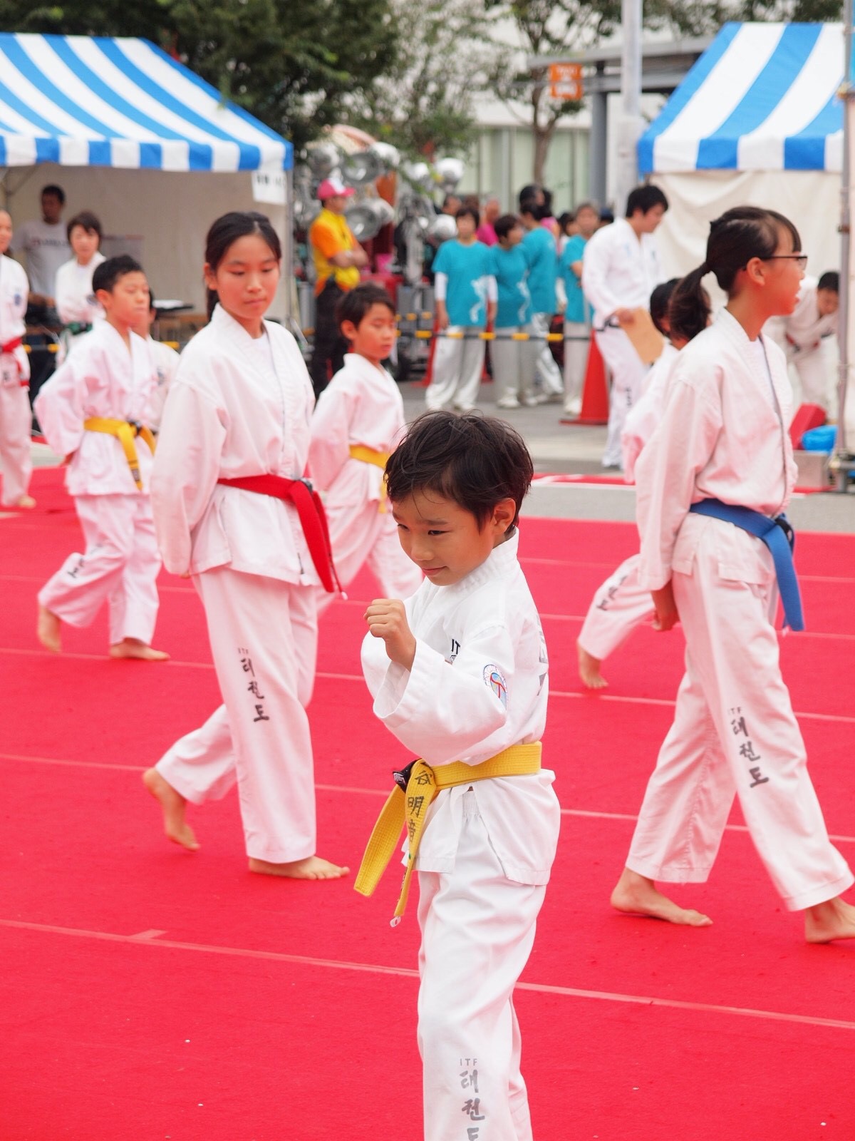守谷商工会祭り テコンドー演武 | TFTCテコンドー
