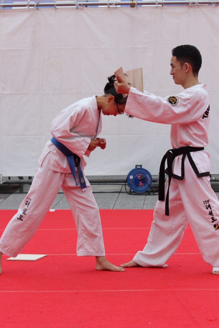 守谷商工会祭り テコンドー演武 | TFTCテコンドー