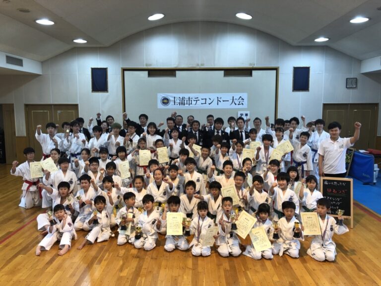 第7回土浦市テコンドー選手権大会 結果 | TFTCテコンドー